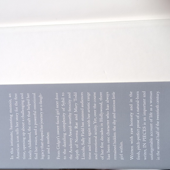 Other Euc In Pieces Sally Field Memoir Hardcover Book Poshmark